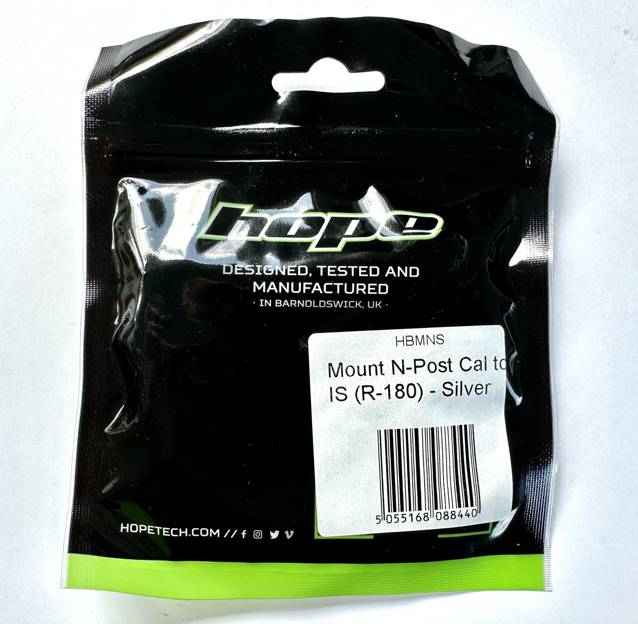 Hope Adapter für Scheibenbremsen N PM auf IS 180R | HBMNS